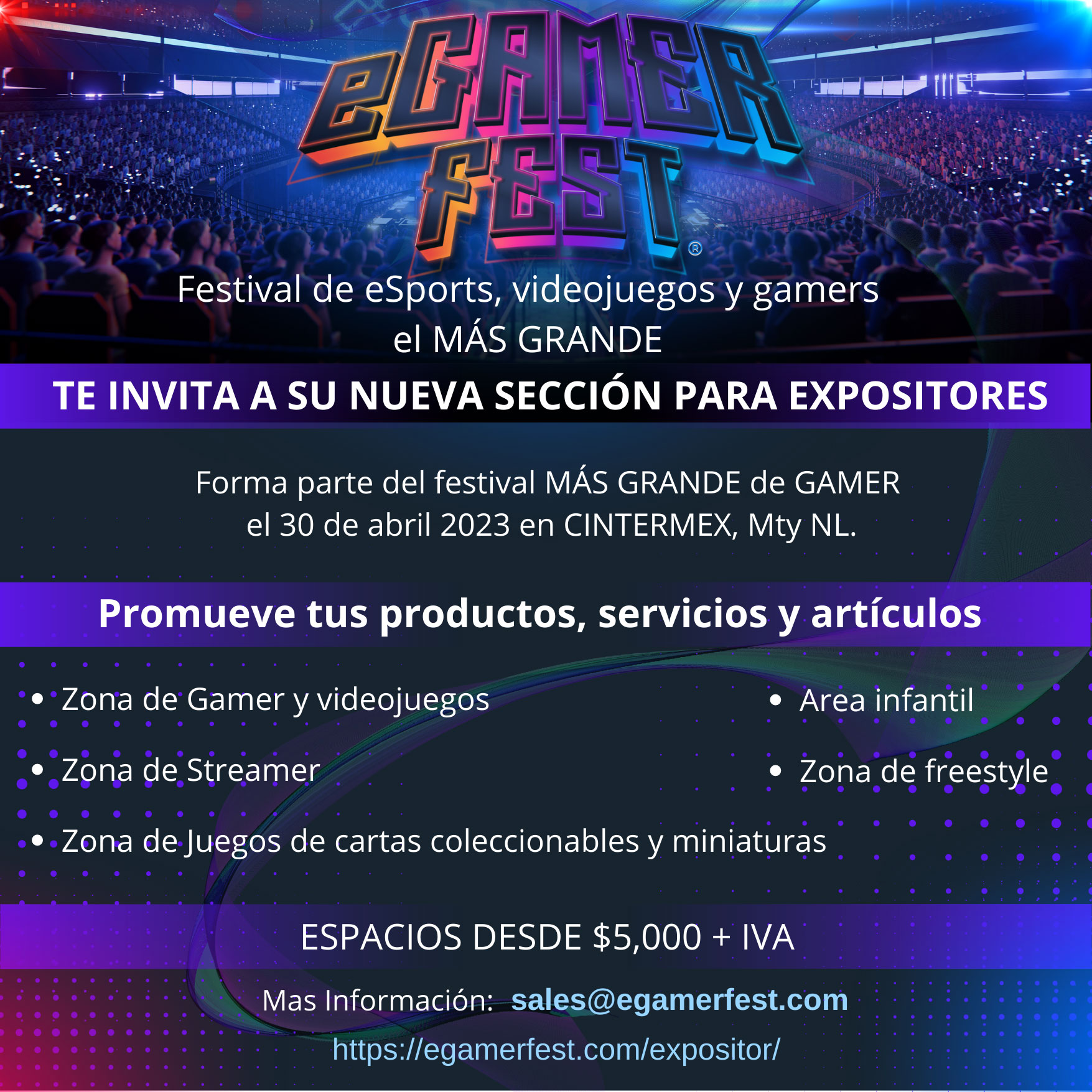 Expositor – eGAMER FEST
