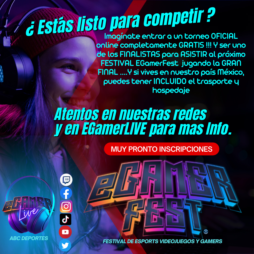 eGAMER FEST – sitio para eGAMER FEST