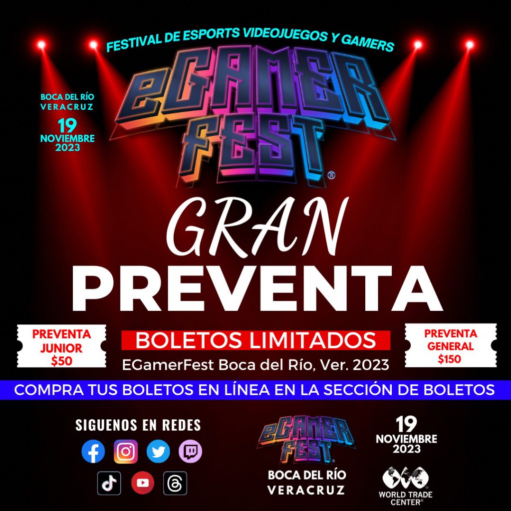 eGAMER FEST – sitio para eGAMER FEST