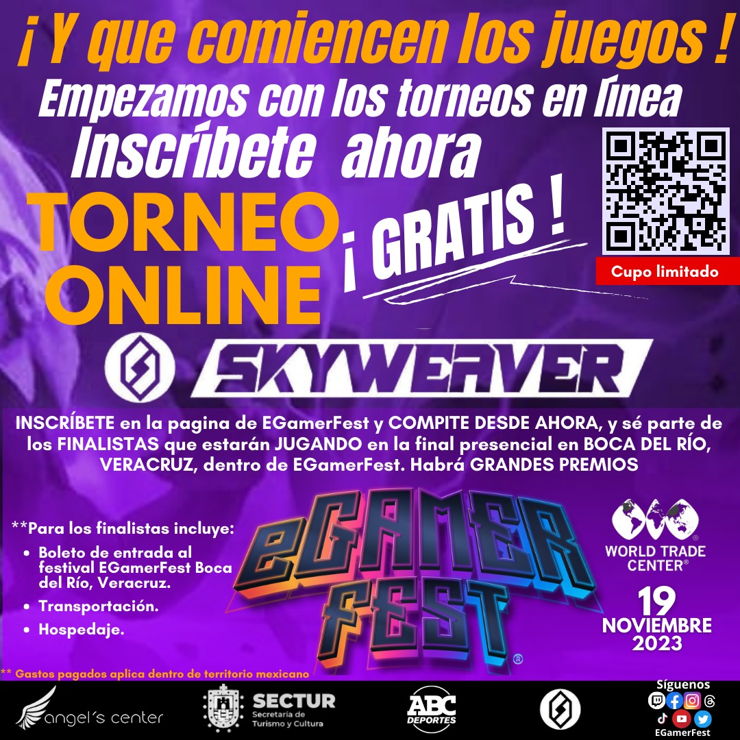eGAMER FEST – sitio para eGAMER FEST