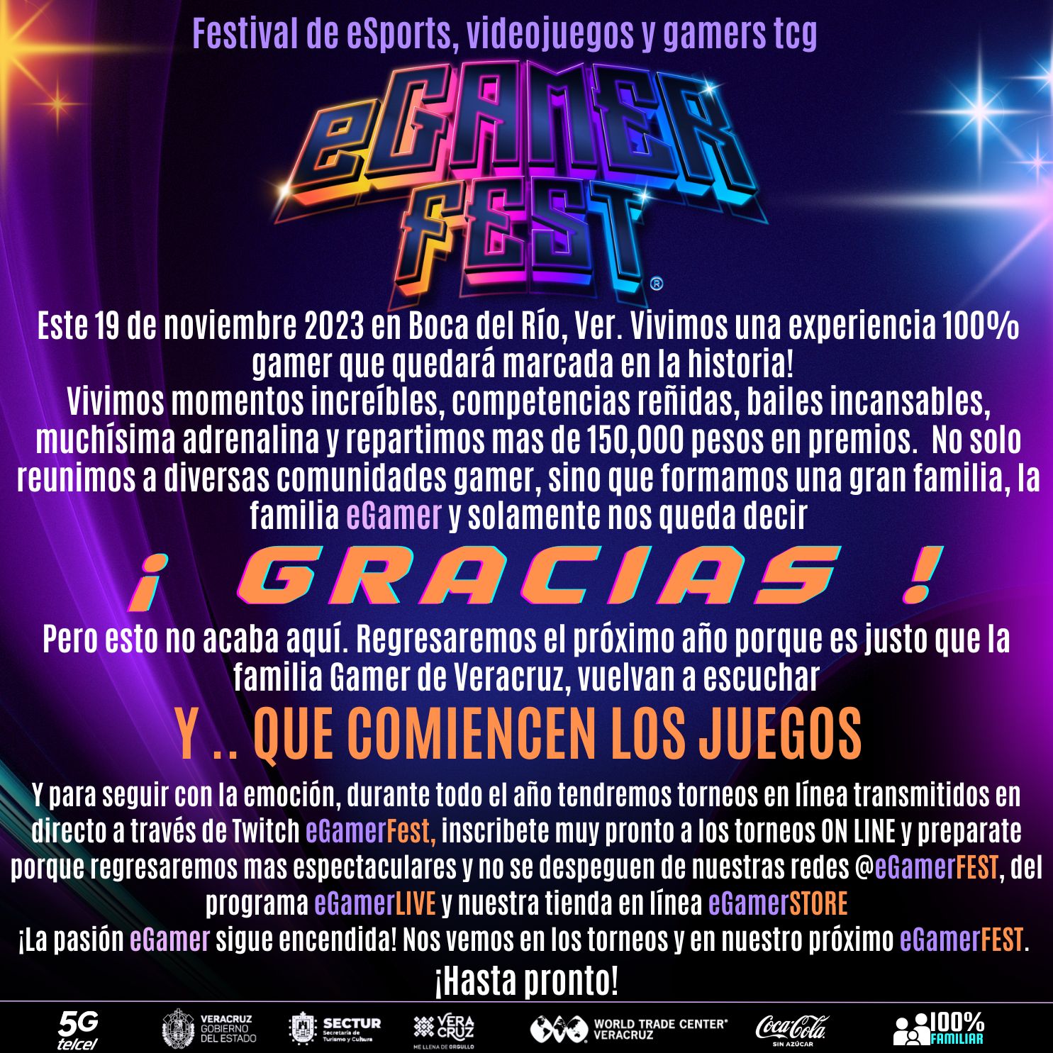 eGAMER FEST – sitio para eGAMER FEST