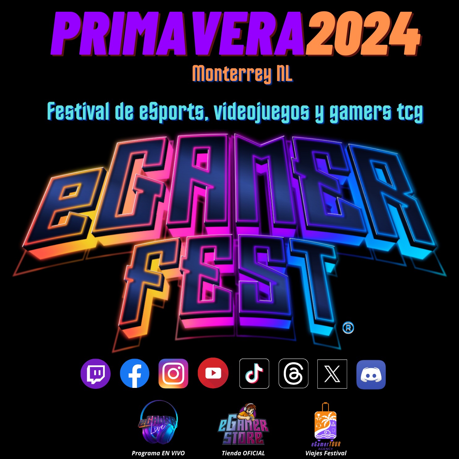 eGAMER FEST – sitio para eGAMER FEST